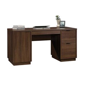 Sauder Englewood Engineered Wood Computer Desk in Spiced Mahogany