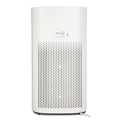 Germ Guardian AP5800W 19" Hi-Performance Air Purifier Tower Console with HEPA Filter & Air Quality Sensor