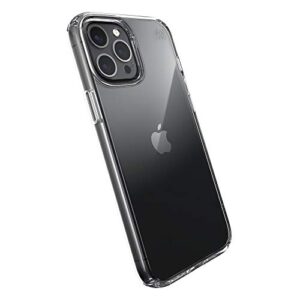 speck products presidio perfect-clear iphone 12 pro max case, clear/clear