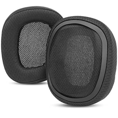 G533 Replacement Earpads Cups Cushions Compatible with Logitech G533 Artemis Headphones Earmuffs Covers (Fabric Ear Pads)