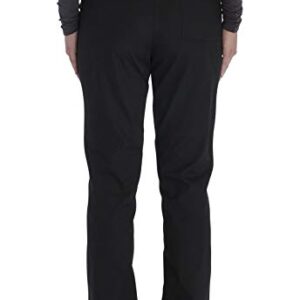 Vital Threads Men and Women Scrubs Set V-Neck Top & Drawstring Pant, VT526C, M, Black