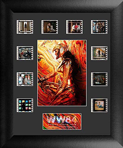 Trend Setters - DC Comics – Wonder Woman 1984 – Oil Spill - FilmCells 11” x 13” Mini Montage Presentation – Featuring Ten (10) 35 mm Film Clips and Certificate of Authenticity