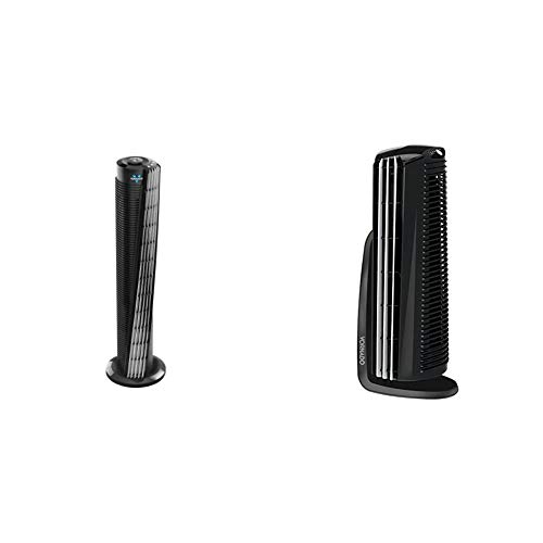 Vornado 184 Whole Room Air Circulator Tower Fan, 41", 184-41", Black & Duo Small Room Tower Air Circulator Fan