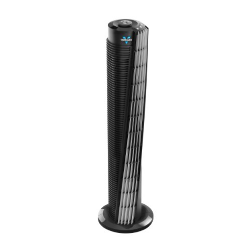 Vornado 184 Whole Room Air Circulator Tower Fan, 41", 184-41", Black & Duo Small Room Tower Air Circulator Fan