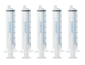 basik 60cc o ring enfit feeding syringe 5/pack - this is only compatable with an enfit connection. confirm that you use enfit before ordering.