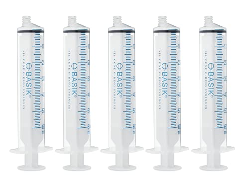 BASIK 60cc O Ring ENFit Feeding Syringe 5/Pack - This is only compatable with an ENFit connection. Confirm that you use ENFit before ordering.