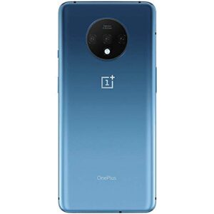 OnePlus 7T (128GB, 8GB) 6.55" AMOLED 90Hz Display, Snapdragon 855+, T-Mobile Unlocked Global 4G LTE GSM (AT&T, Metro, Cricket) (Glacier Blue) (Renewed)