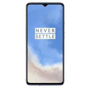 OnePlus 7T (128GB, 8GB) 6.55" AMOLED 90Hz Display, Snapdragon 855+, T-Mobile Unlocked Global 4G LTE GSM (AT&T, Metro, Cricket) (Glacier Blue) (Renewed)