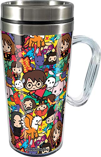 Spoontiques - Insulated Travel Mugs - Acrylic and Stainless Steel Drink Cup - Harry Potter