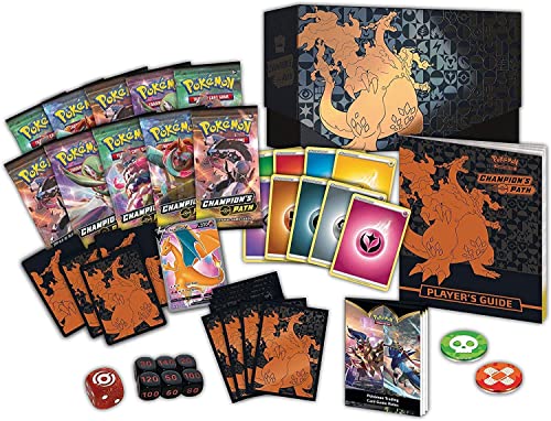 Pokemon TCG Champion's Path Elite Trainer Booster Box - 10 Booster Packs Plus More!