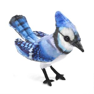 Folkmanis Mini Blue Jay Finger Puppet