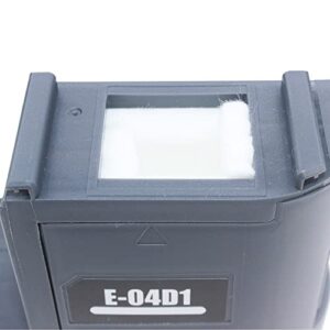 UniPrint E04D1 Maintenance Tank Box Compatible for ET-3710 ET3700 ET3750 ET4750 WF-2860 L6168 L6178 L6198 L6170 L6190 L6191 L6171 M2170 M1170 XP-5100 XP-5105 ST-M1000 ST-M3000 ET-4760 Printer