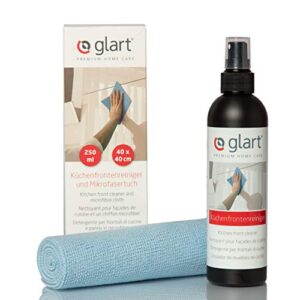 glart kitchen cupboard door cleaner 250ml and universal waffle cloth