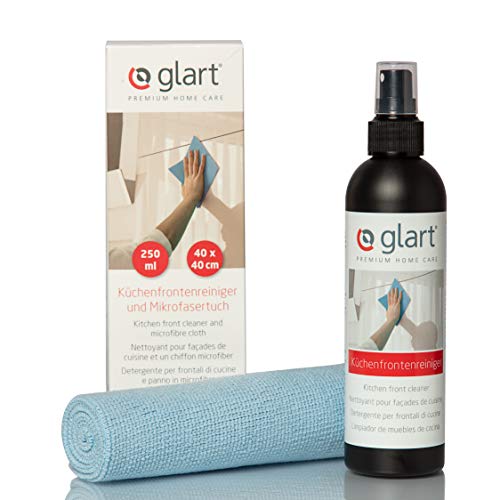 Glart kitchen cupboard door cleaner 250ml and universal waffle cloth