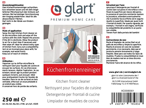 Glart kitchen cupboard door cleaner 250ml and universal waffle cloth