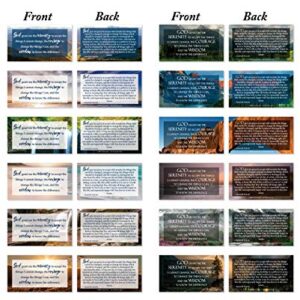 JBH Creations Serenity Prayer Cards - Pack of 48