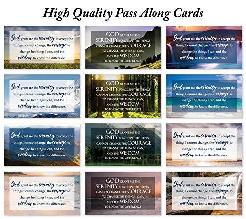 JBH Creations Serenity Prayer Cards - Pack of 48