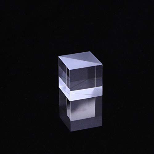 Optical Glass Cube Dichroic Beam Splitter Prism Ratio 50:50 Spectrome Sicence 15X15X15MM