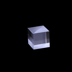 Optical Glass Cube Dichroic Beam Splitter Prism Ratio 50:50 Spectrome Sicence 15X15X15MM