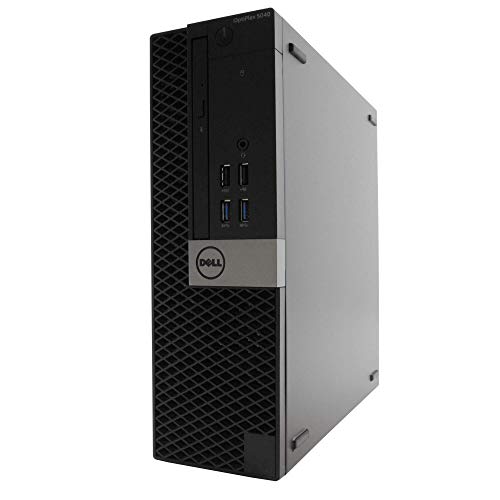 Dell 5040 Small Form PC Desktop Computer - Intel i5-6500, 16GB RAM, 2TB HDD, Windows 10 Pro, 23.6 FHD V7 LED Monitor, New 16GB Flash Drive, Wireless Keyboard & Mouse, DVD, HDMI, WiFi (Renewed)