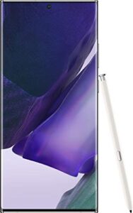 samsung galaxy note 20 ultra n985f/ds, dual sim lte, international version (no us warranty), 256gb, mystic white - gsm unlocked