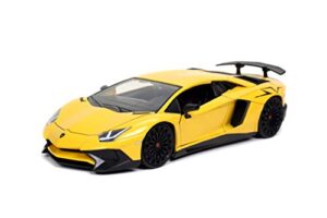 jada toys lamborghini aventador sv 1:24 die - cast vehicle