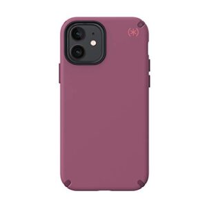 Speck Products Presidio2 PRO iPhone 12, iPhone 12 Pro Case, Lush Burgundy/Azalea Burgundy/Royal Pink