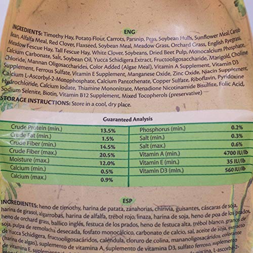 Higgins Pet Food Premium Foods Nature Forage Rabbit 3lb