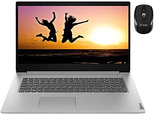 Lenovo IdeaPad 3 17 Laptop 17.3" HD+ Display AMD Quad-Core Ryzen 7 3700U (Beats i7-7500U) 12GB DDR4 128GB PCIe SSD 1TB HDD AMD Radeon Vega 10 HDMI Fingerprint Dolby Win 10 + Wireless Mouse