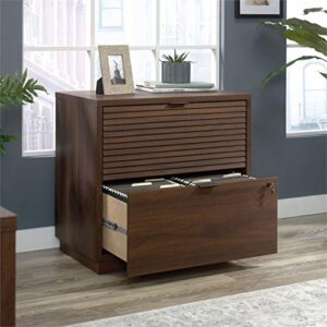 Sauder Englewood Lateral 2-Drawer Office File Cabinet, Spiced Mahogany Finish