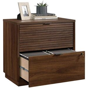 Sauder Englewood Lateral 2-Drawer Office File Cabinet, Spiced Mahogany Finish