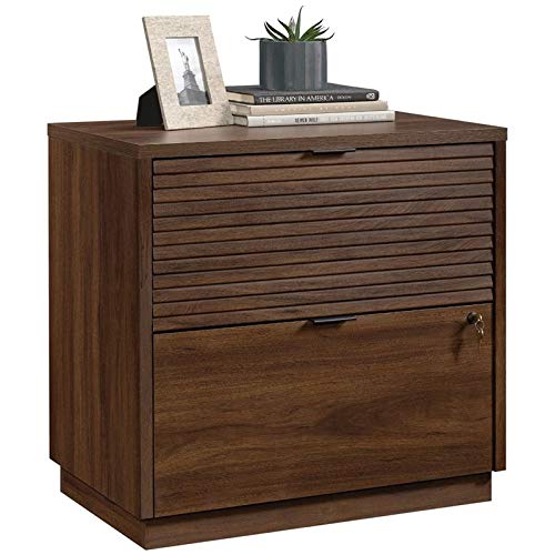 Sauder Englewood Lateral 2-Drawer Office File Cabinet, Spiced Mahogany Finish