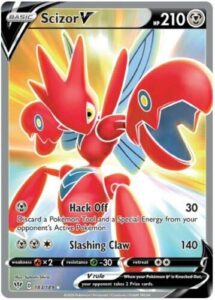 pokemon - scizor v - 183/189 - full art ultra rare