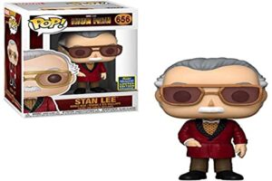 funko pop! movies: iron man - stan lee as hugh hefner cameo, multicolor 2020 summer convention exclusive