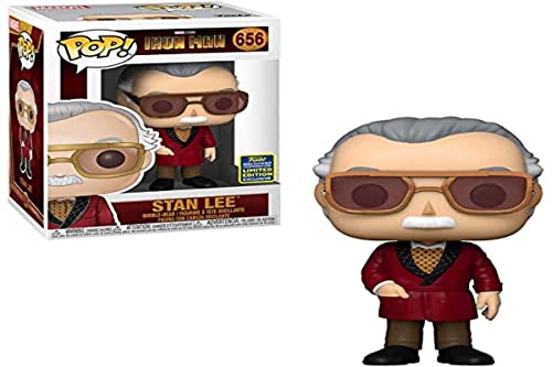 Funko Pop! Movies: Iron Man - Stan Lee as Hugh HEFNER Cameo, Multicolor 2020 Summer Convention Exclusive