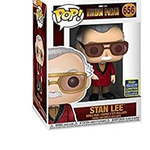 Funko Pop! Movies: Iron Man - Stan Lee as Hugh HEFNER Cameo, Multicolor 2020 Summer Convention Exclusive