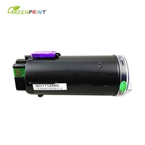 4 Colors Remanufactured Toner Cartridges C500 C505 GREENPRINT Extra Capacity 12100 Pages for BK & 9000 Pages for C M Y for Xerox VersaLink C500 C505 C500DN C500N C505S C505X Laser Printers