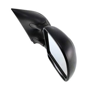 AutoShack KAPFO1321226 Passenger Towing Mirror Manual Black Textured Non-Heated Manual Folding Replacement for 1999-2006 2007 Ford F-250 Super Duty F-350 Super Duty 5.4L 6.0L 6.8L 7.3L V8 4WD RWD