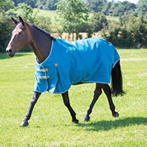 Shires Highlander Plus 0G Standard Neck Blanket Teal 69"