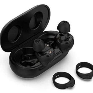 ALXCD Eartips Kit Replacement for Galaxy Buds+ Plus Headphone, S/M/L 3 Pairs Earhooks, S/M/L 3 Pairs Silicone Ear Tips, Compatible with Galaxy Buds+ Plus SM-R175, New Black 6+6