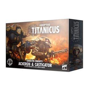 warhammer adeptus titanicus: cerastus knights acheron and castigator