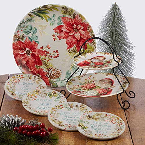 Certified International Christmas Story 16pc Dinnerware Set, Service for 4, Multicolored