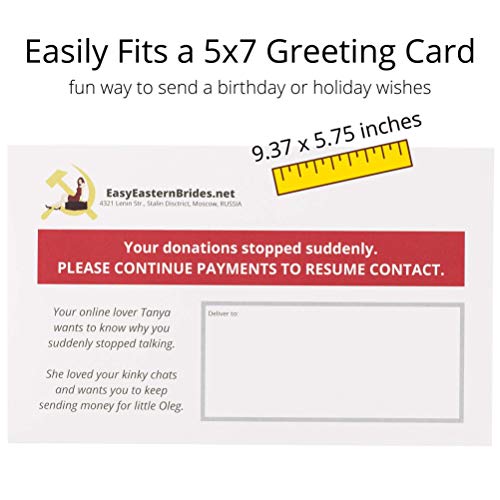 17 Prank Envelopes - Witty Pranks For Adults Funny Envelope For Birthday & Holiday Card. April Fools Day Practical Jokes By Mail Prank For Friends & Family, or Coworkers Gag, Pranks For Adults