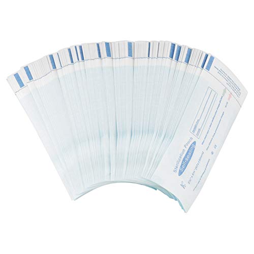 Yosoo Health Gear Sterilization Pouch, Autoclave Sterilizer Bag, 200Pcs Self Sealing Sterilization Bags Dental Sterilization Bags for Dentist Tools, Cleaning Tools