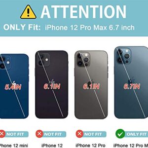 ProCase [2 Pack] iPhone 12 Pro Max Privacy Screen Protector 2020, Anti-Spying Tempered Glass Screen Film Guard for Apple iPhone 12 Pro Max 6.7 Inch 2020