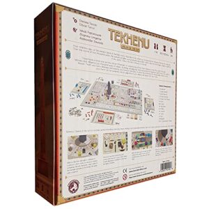 Board and Dice Tekhenu: Obelisk of The Sun - Strategy Ancient Board Game, Ages 14+, 1-4 Players, 60-120 Mins, Multicoloured