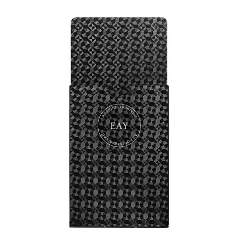 EAY Deck of Cards Waterproof Black Playing Cards Poker Cards Plastic Playing Cards Gilding Black Playing Cards Black Gilding Waterproof Playing Cards