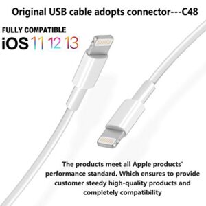 4Pack Original [Apple MFi Certified] Charger Lightning to USB Charging Cable Cord Compatible iPhone 14/13/12/11 Pro/11/XS MAX/XR/8/7/6s Plus,iPad Pro/Air/Mini,iPod Touch