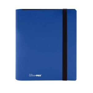 ultra pro e-15377 eclipse 4 pocket pro binder-pacific blue