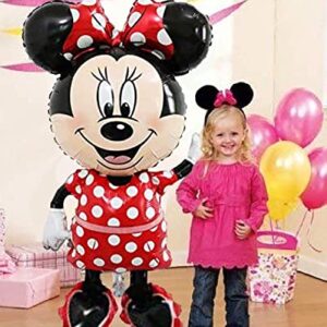 Minni-e Mouse Airwalker 46" Inch Jumbo Foil Mylar Birthday Balloon